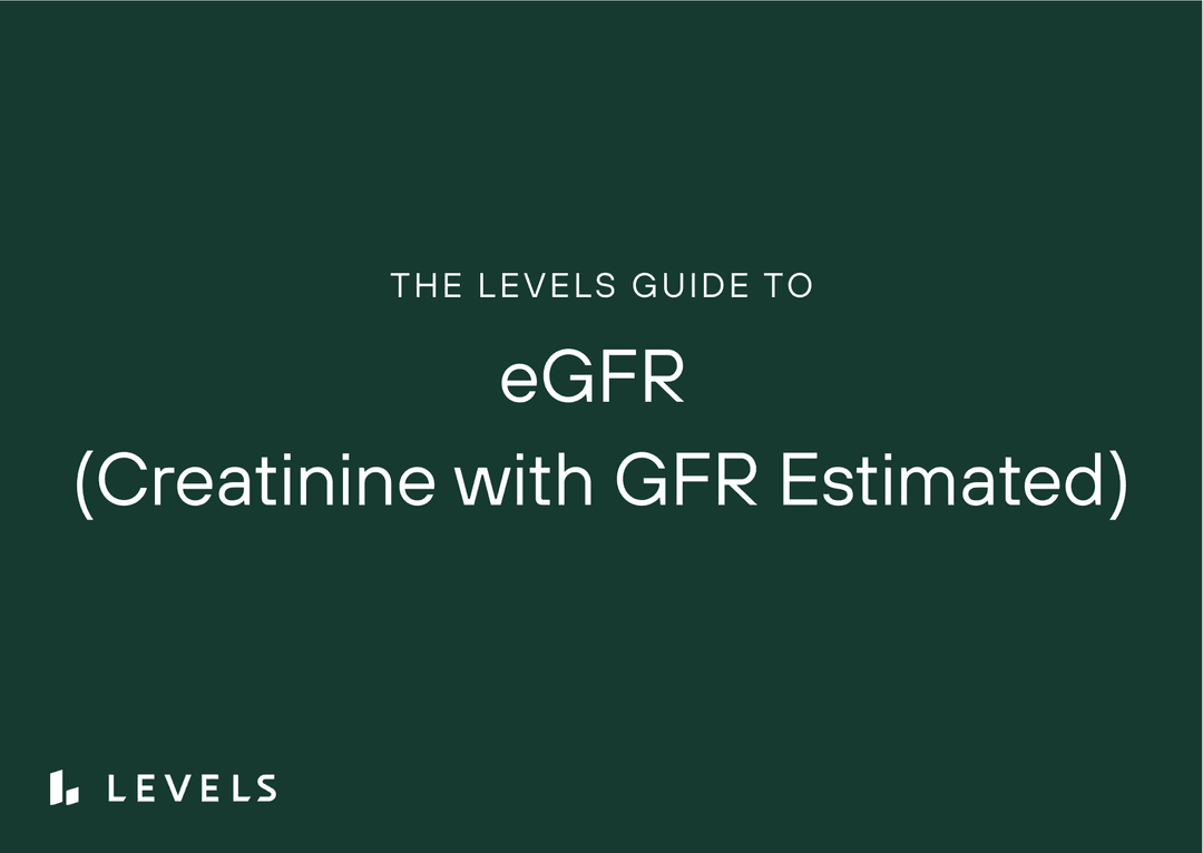 Guide to Creatinine with GFR Estimated (eGFR) | Levels | Levels