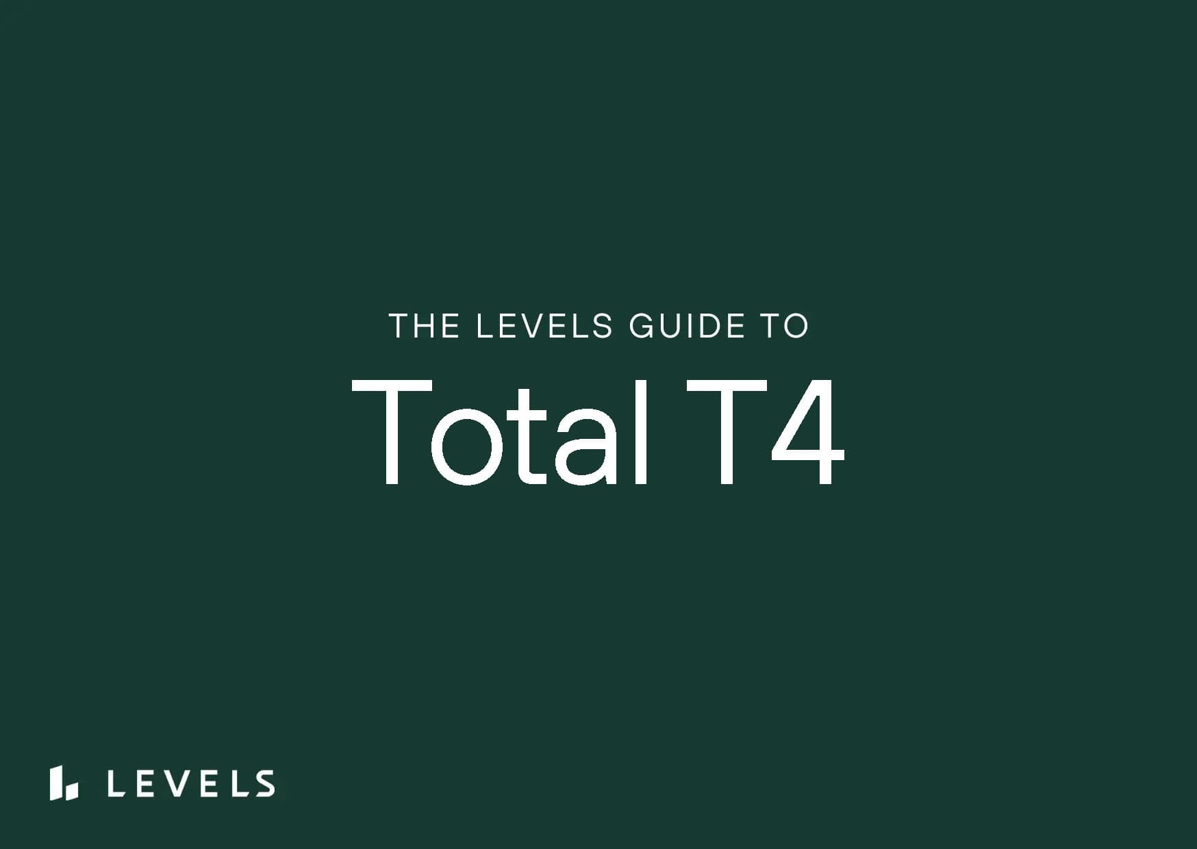 Guide to Total T4 (Thyroxine) | Levels | Levels