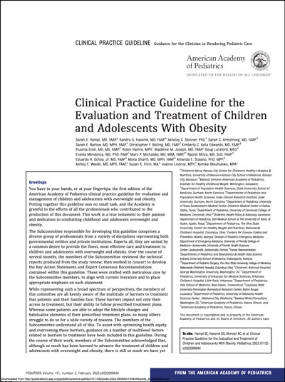 Guidelines On Obesity Practical Guideline On Obesity Care In Patients